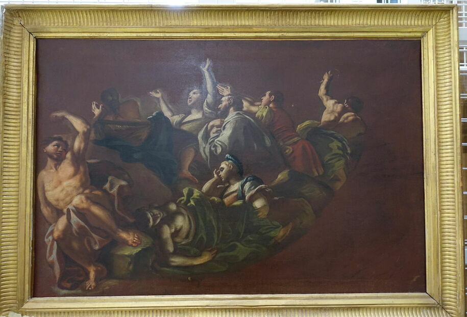 Fragment. Personnages implorant - Louvre site des collections