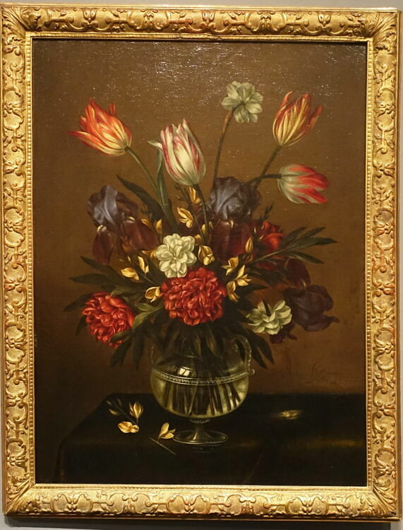 Vase de fleurs - Louvre site des collections