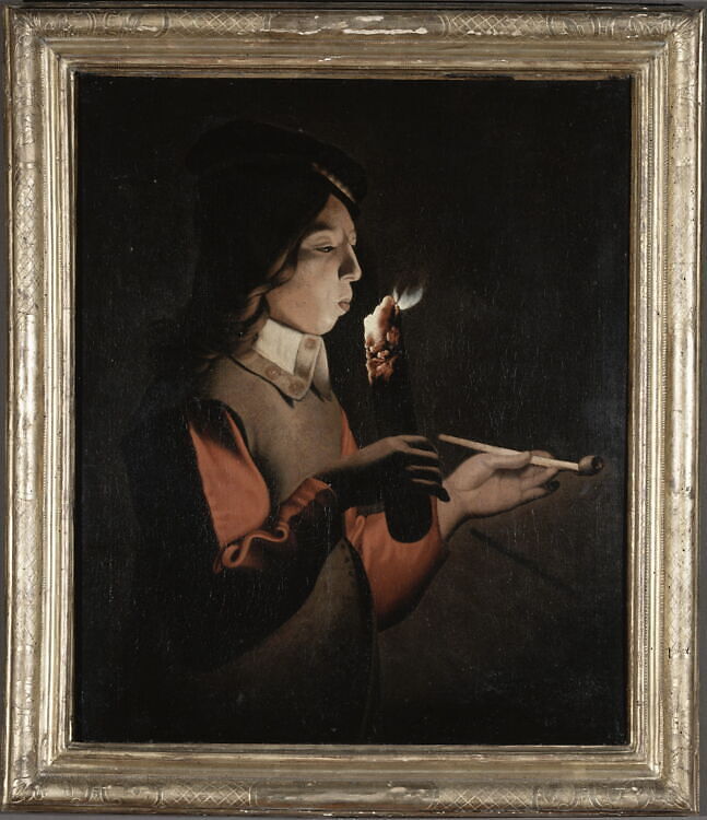 Le Souffleur à la pipe - Louvre site des collections