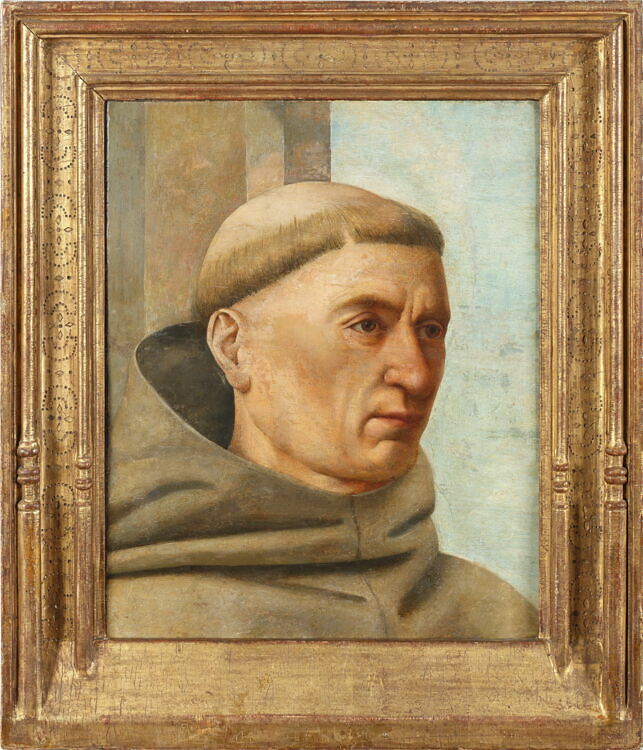 Tête d'un saint franciscain, fragment d'un retable - Louvre site des ...