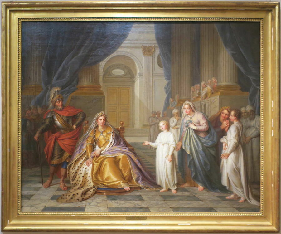 Athalie et Joas (Racine) - Louvre site des collections