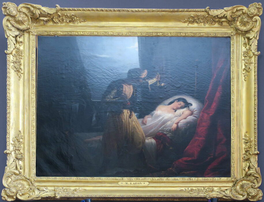 Mort de Desdémone (Shakespeare, Othello) - Louvre site des collections