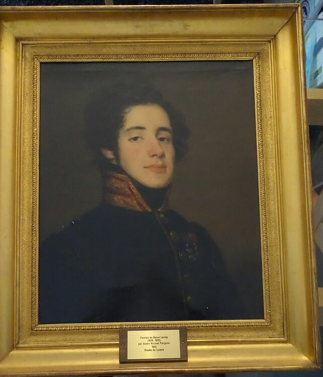 Portrait du baron Hippolyte Larrey, fils du célèbre médecin du 1er ...
