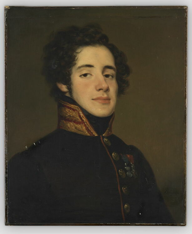 Portrait du baron Hippolyte Larrey, fils du célèbre médecin du 1er ...