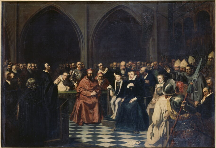 Colloque de Poissy en 1561 - Louvre site des collections