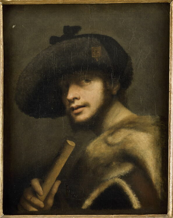 Portrait d'un flutiste - Louvre site des collections