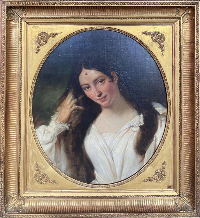 Portrait de la Malibran (1808-1836) en Desdémone - Louvre site des ...