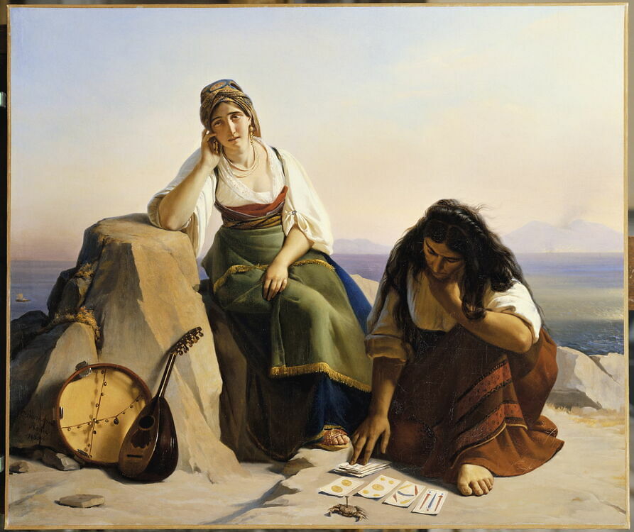 La Diseuse de bonne aventure - Louvre site des collections