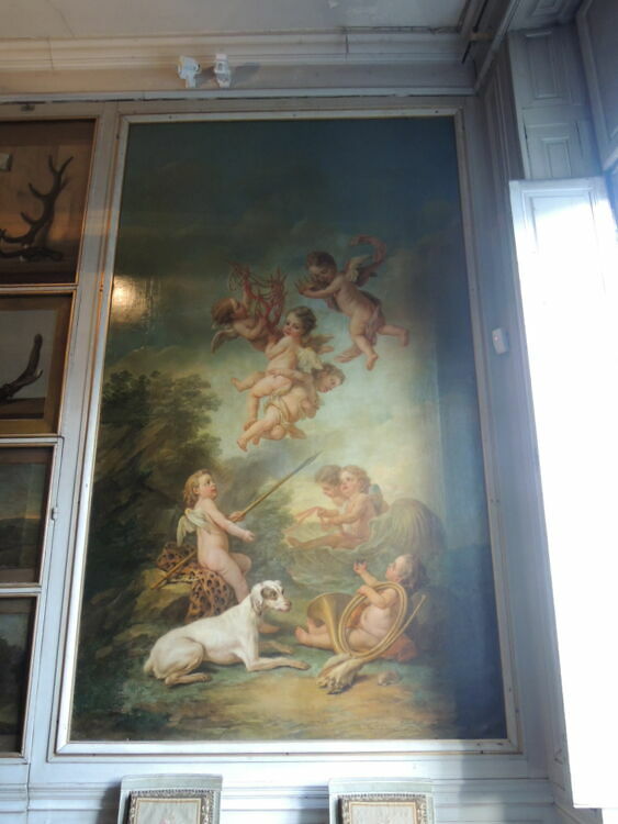 Amours tenant les attributs de Neptune et d'Amymone - Louvre site des ...