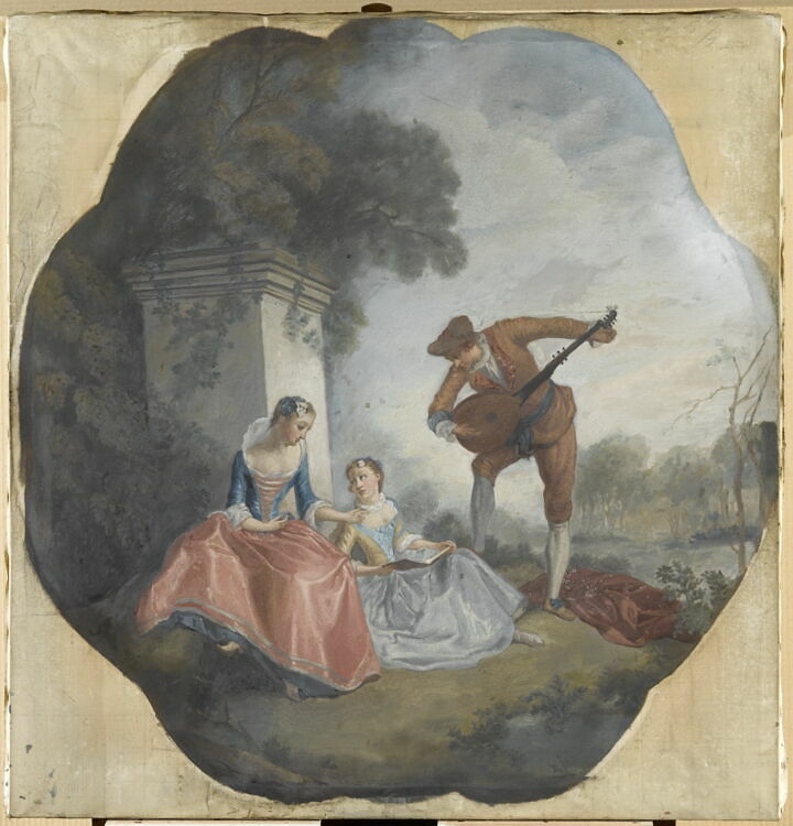 La Leçon de musique - Louvre site des collections