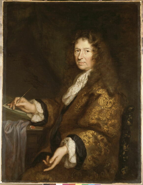 Portrait de Samuel Bernard, père du financier, peintre en miniatures ...