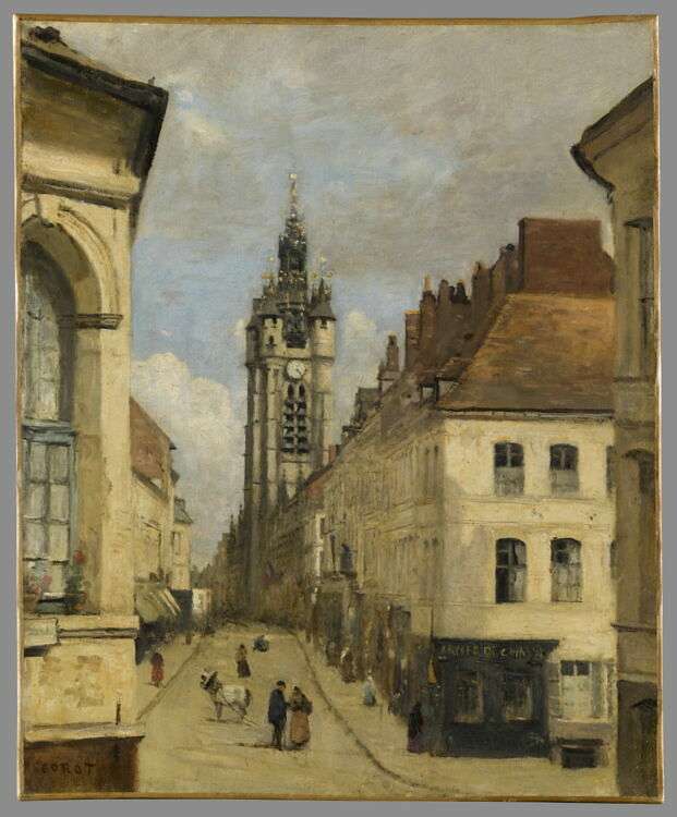 Le beffroi de Douai. - Louvre site des collections