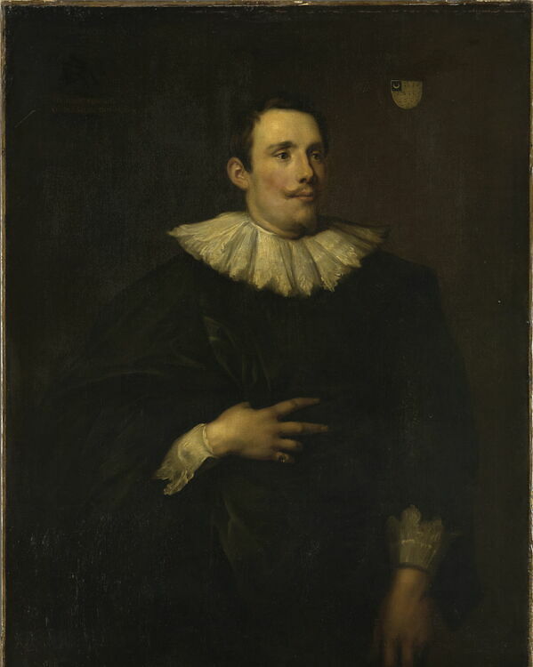 Portrait d'homme, dit autrefois Portrait de John Strode - Louvre site ...