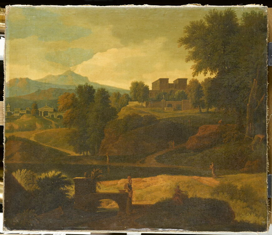 Paysage. - Louvre site des collections