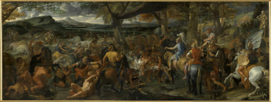 Alexandre et Porus - Louvre Collections