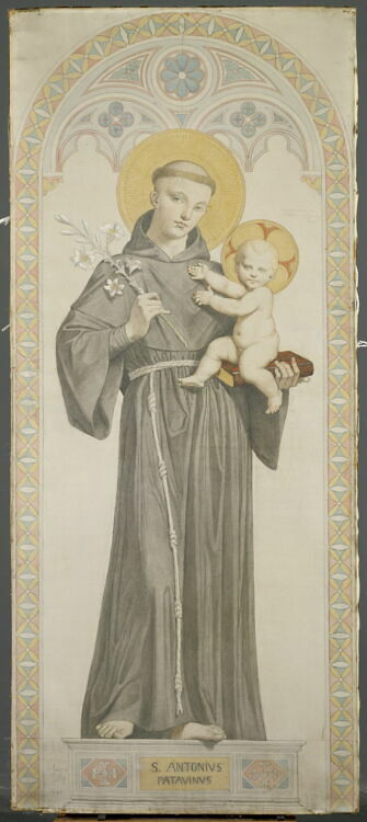 Saint Antoine de Padoue - Louvre site des collections