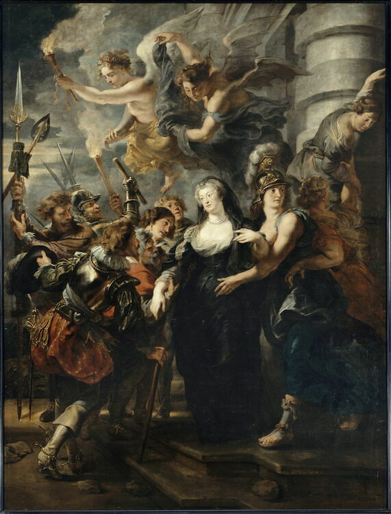 La Reine s'enfuit du château de Blois dans la nuit du 21 au 22 février ...
