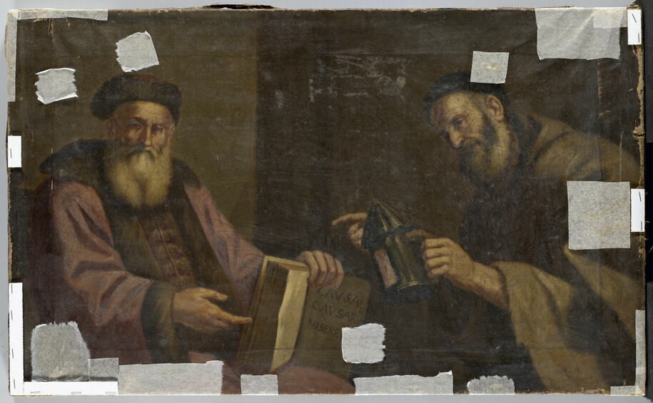 Diogène et le philosophe - Louvre site des collections