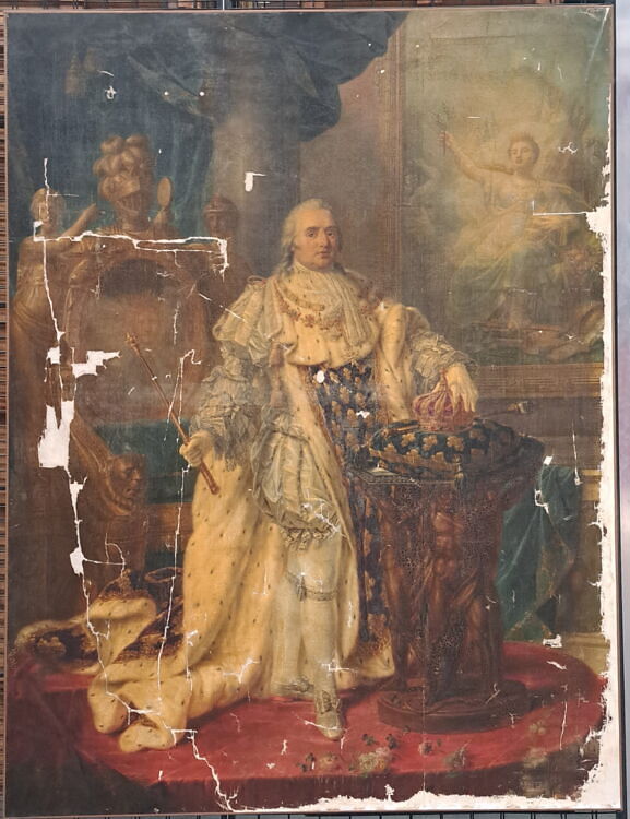 Louis XVIII (1755-1824). - Louvre Collections