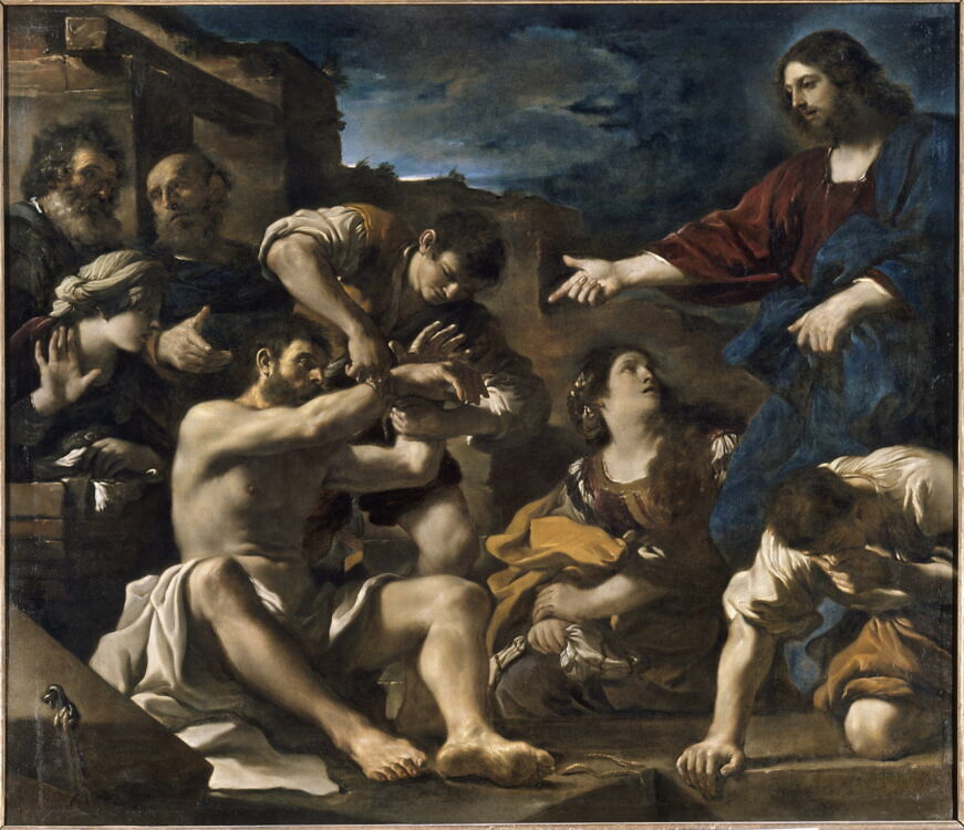 La Résurrection de Lazare - Louvre site des collections