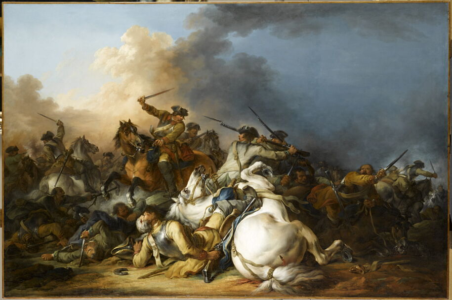 Une Bataille - Louvre site des collections