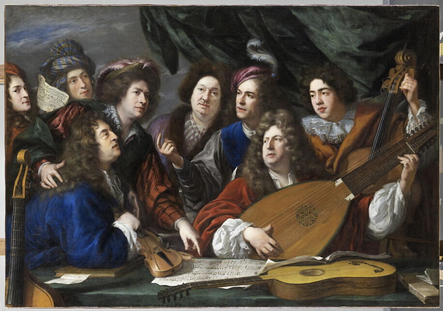 Réunion de musiciens - Louvre site des collections