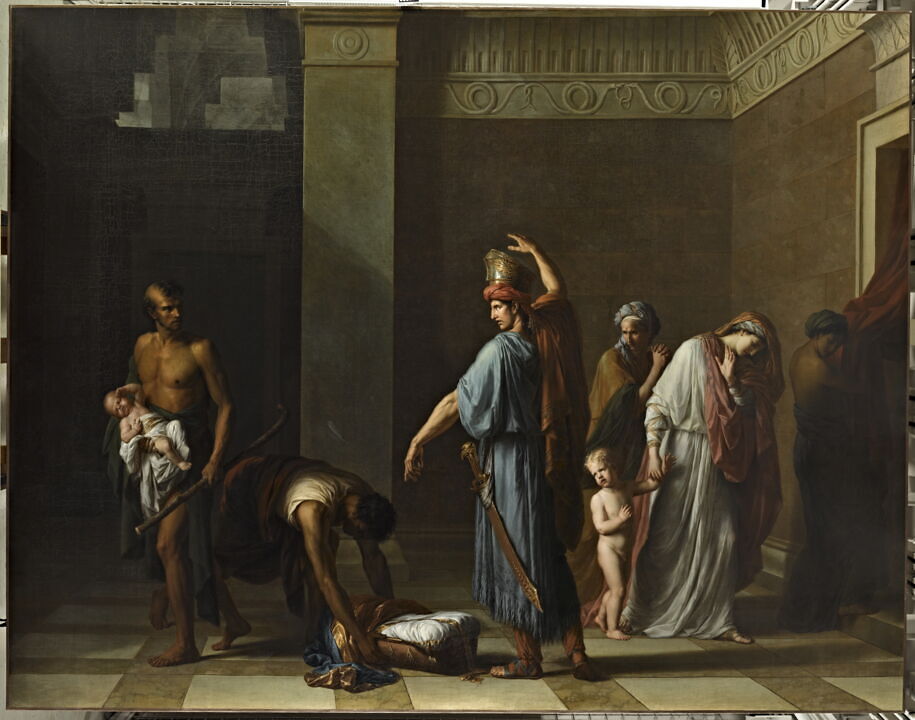 Cyrus condamné à périr par l'ordre d'Astiages, troisième roi des Mèdes ...