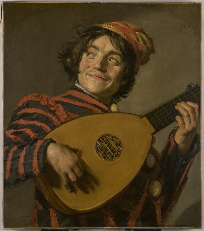 Le Bouffon au luth - Louvre site des collections