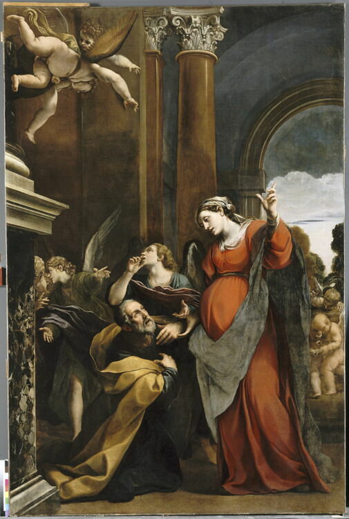 Le Repentir de saint Joseph - Louvre Collections