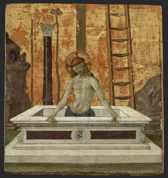 Le Christ mort au tombeau - Louvre site des collections
