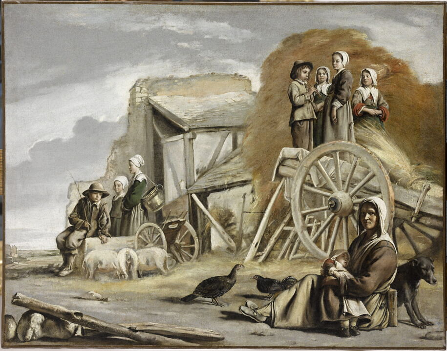 La Charrette - Louvre site des collections