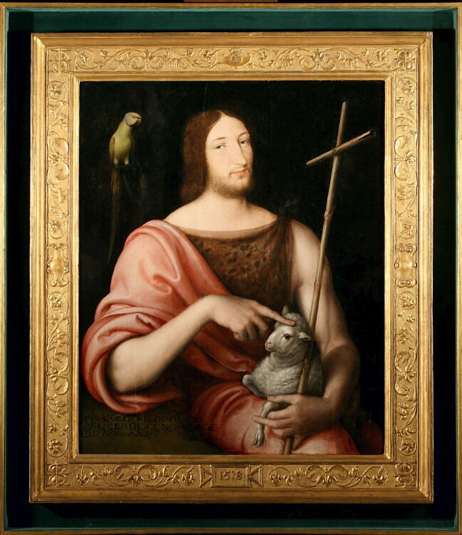 Portrait de François Ier en saint Jean Baptiste - Louvre site des ...