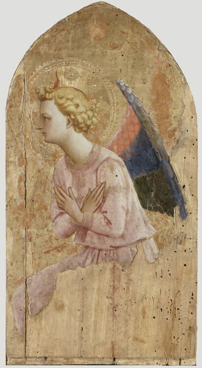 Ange en adoration - Louvre Collections
