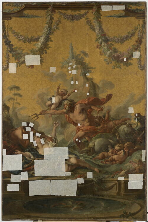 Neptune et Amymone - Louvre site des collections