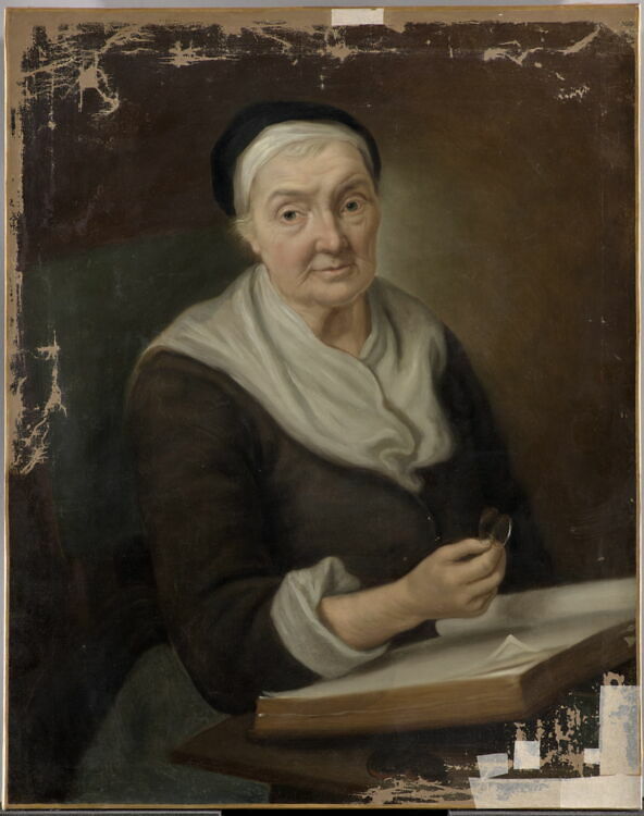 Portrait de vieille femme - Louvre site des collections