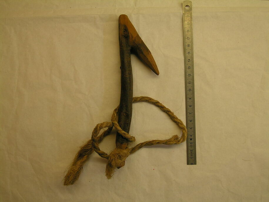 outil ; crochet ; corde - Louvre Collections