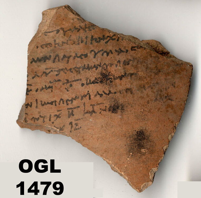 ostracon - Louvre Collections