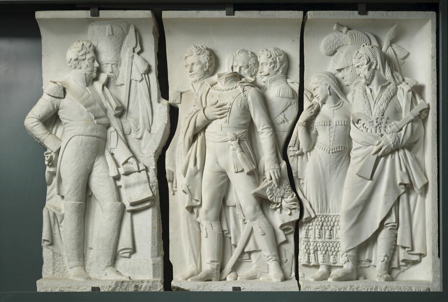 Le comte Gabriel Jean Joseph Molitor et un soldat - Louvre site des ...