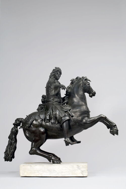 Louis XIV à cheval (1638-1715) roi de France - Louvre site des collections