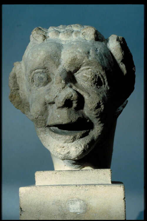 Tête de diable (?) - Louvre site des collections