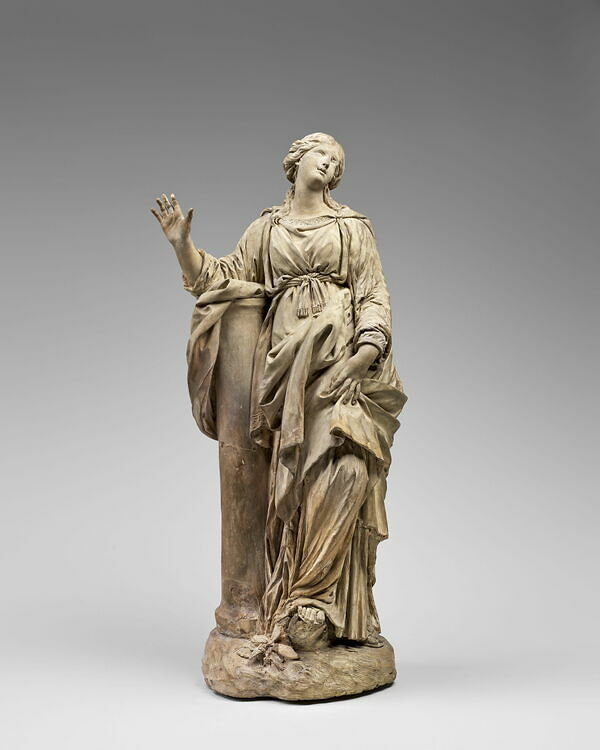 Sainte Bibiane - Louvre site des collections