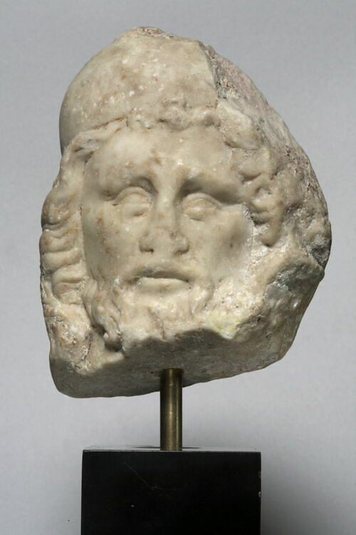 Tête d'homme barbu coiffé d'un bonnet juif - Louvre site des collections