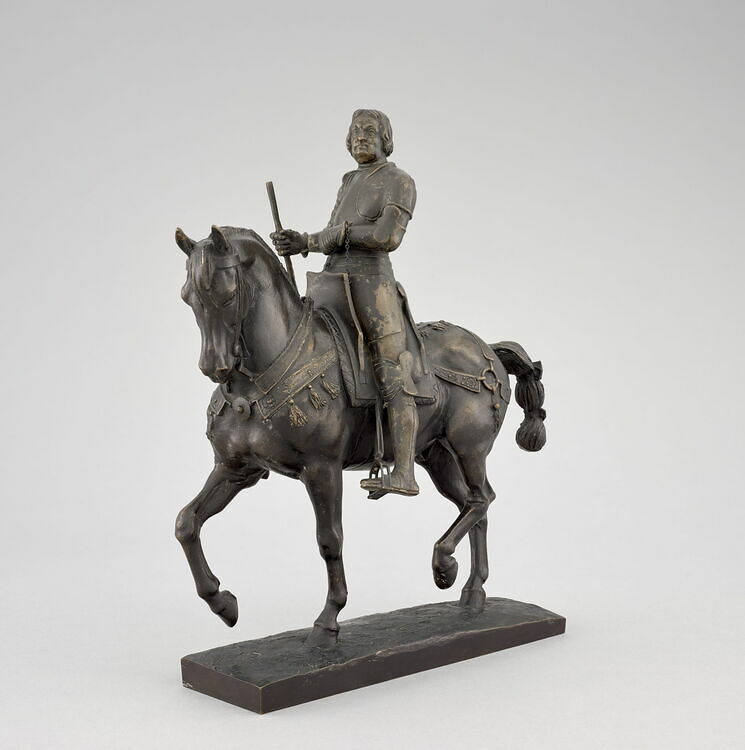 Statue équestre, pastiche néo-renaissance - Louvre site des collections
