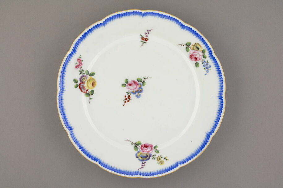 Assiette de "Monsieur le Premier", d'un service de table (TH 731 à TH ...