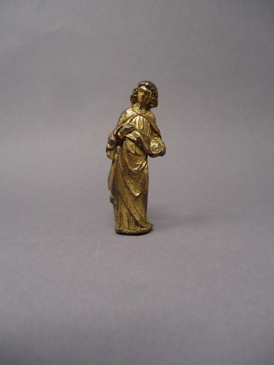 Statuette : saint Jean (?) - Louvre site des collections