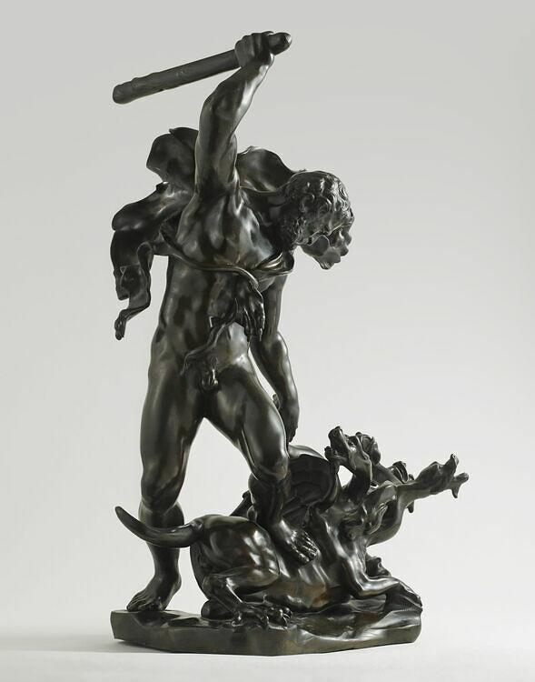 Groupe sculpté : Hercule terrassant l'Hydre de Lerne - Louvre site des ...