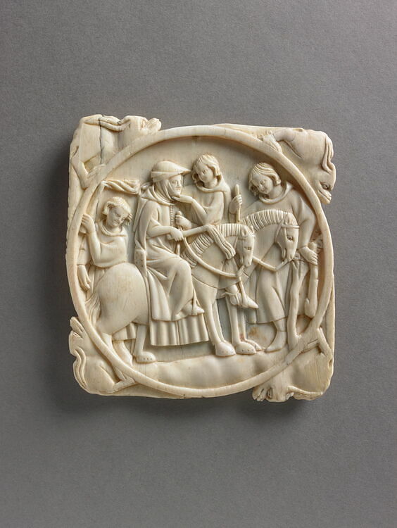 Valve de miroir : la chevauchée - Louvre site des collections