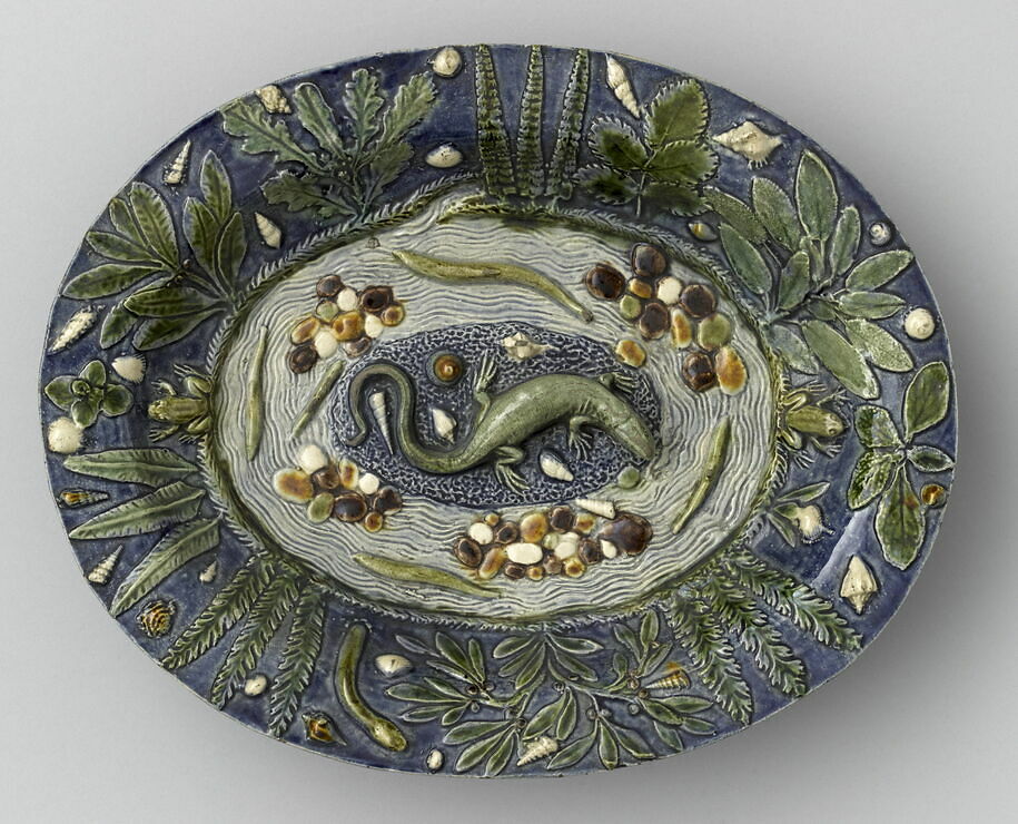 Bassin ovale : "rustiques figulines" - Louvre site des collections