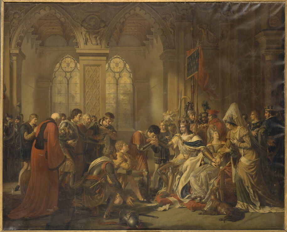 La clémence de Louis XII, avril 1498 - Louvre site des collections