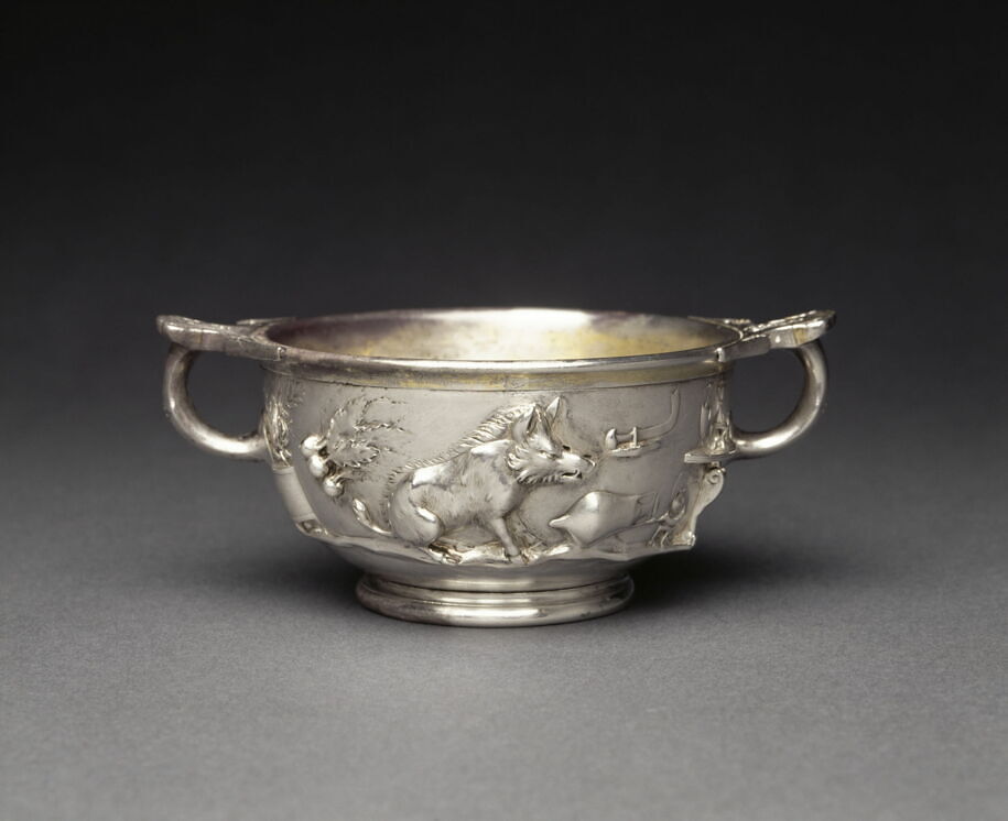 Trésor de Boscoreale : skyphos - Louvre site des collections